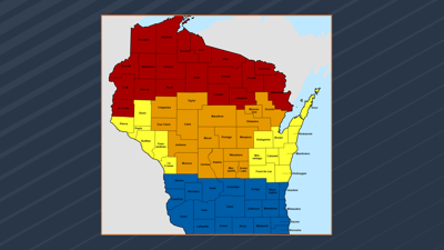 Wisconsin DNR upgrades fire danger levels to high or extreme in several ...