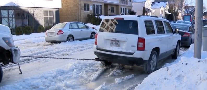 Cars freeze to street after water main break | Wisconsin News ...