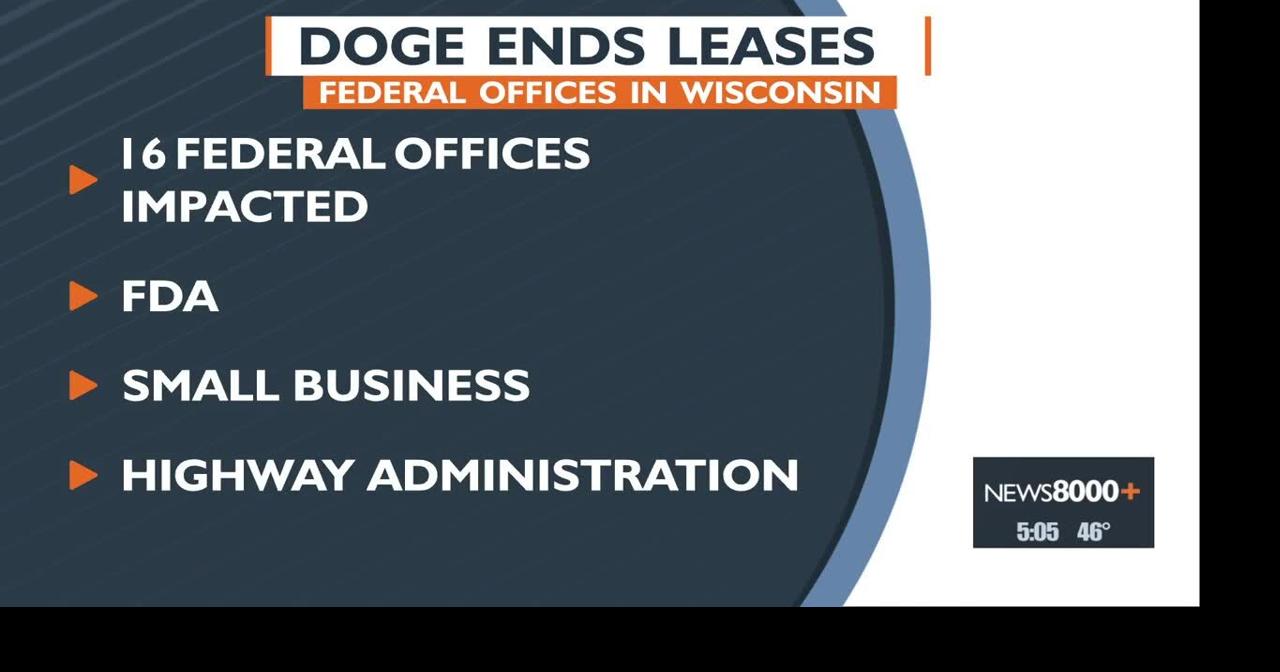 16 offices in Wisconsin impacted by DOGE lease cancellations | National ...