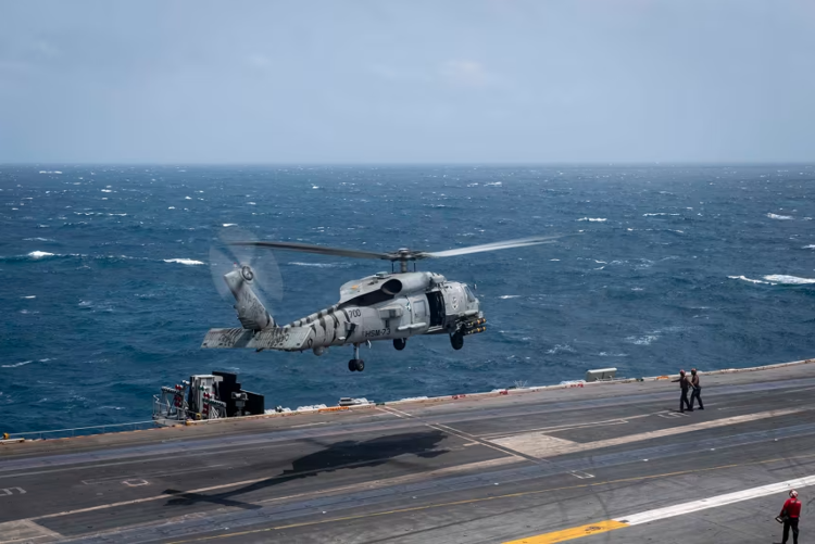 US Navy says it recovered two aircraft that crashed into South China ...
