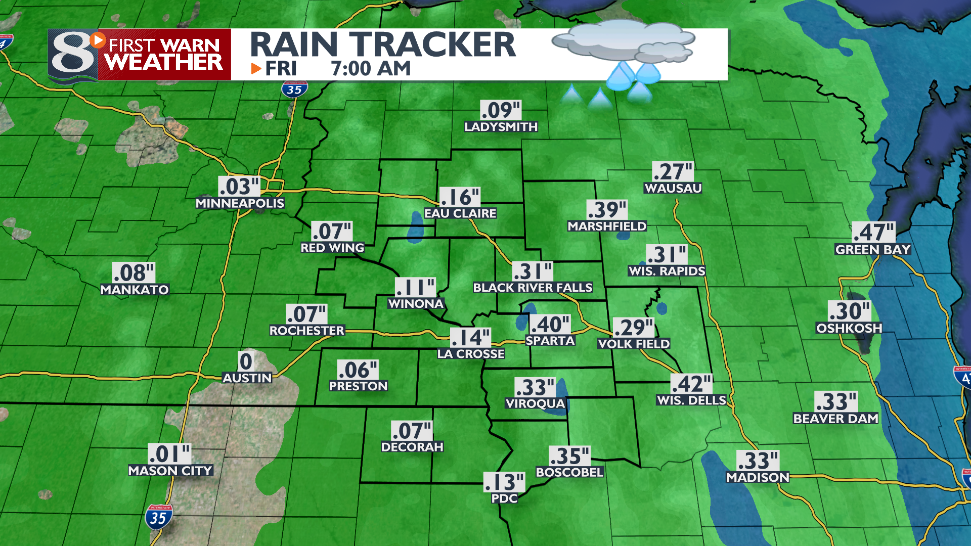 Rain Tracker | | news8000.com