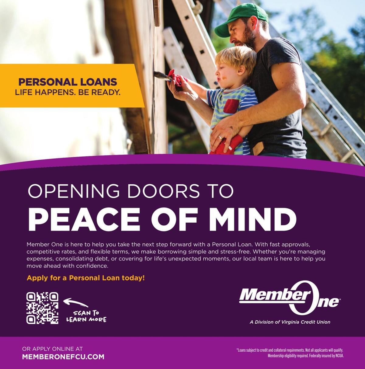 MEMBER ONE FEDERAL CREDIT UNION