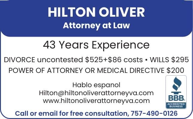 HILTON OLIVER ATTORNEY AT LAW PA-CCA