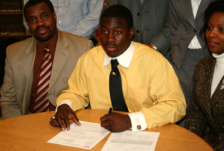 IT'S OFFICIAL: GW's David Wilson signs National Letter of Intent to ...