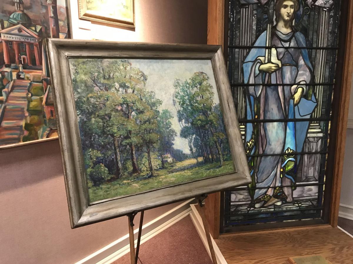Jones Memorial Library pursues restoration of historic local paintings