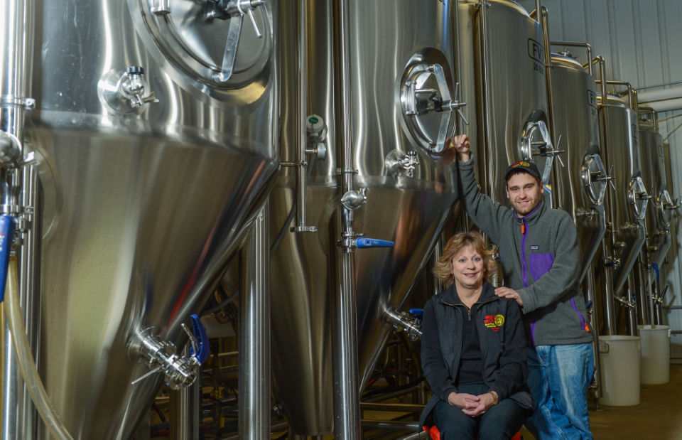 Mother, son team run brewery together