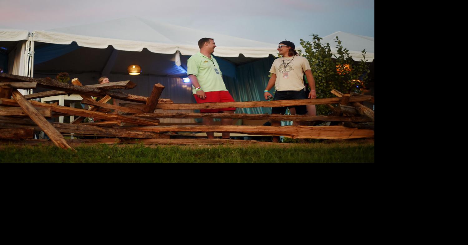 Campers at Lockn' festival get some creature comforts