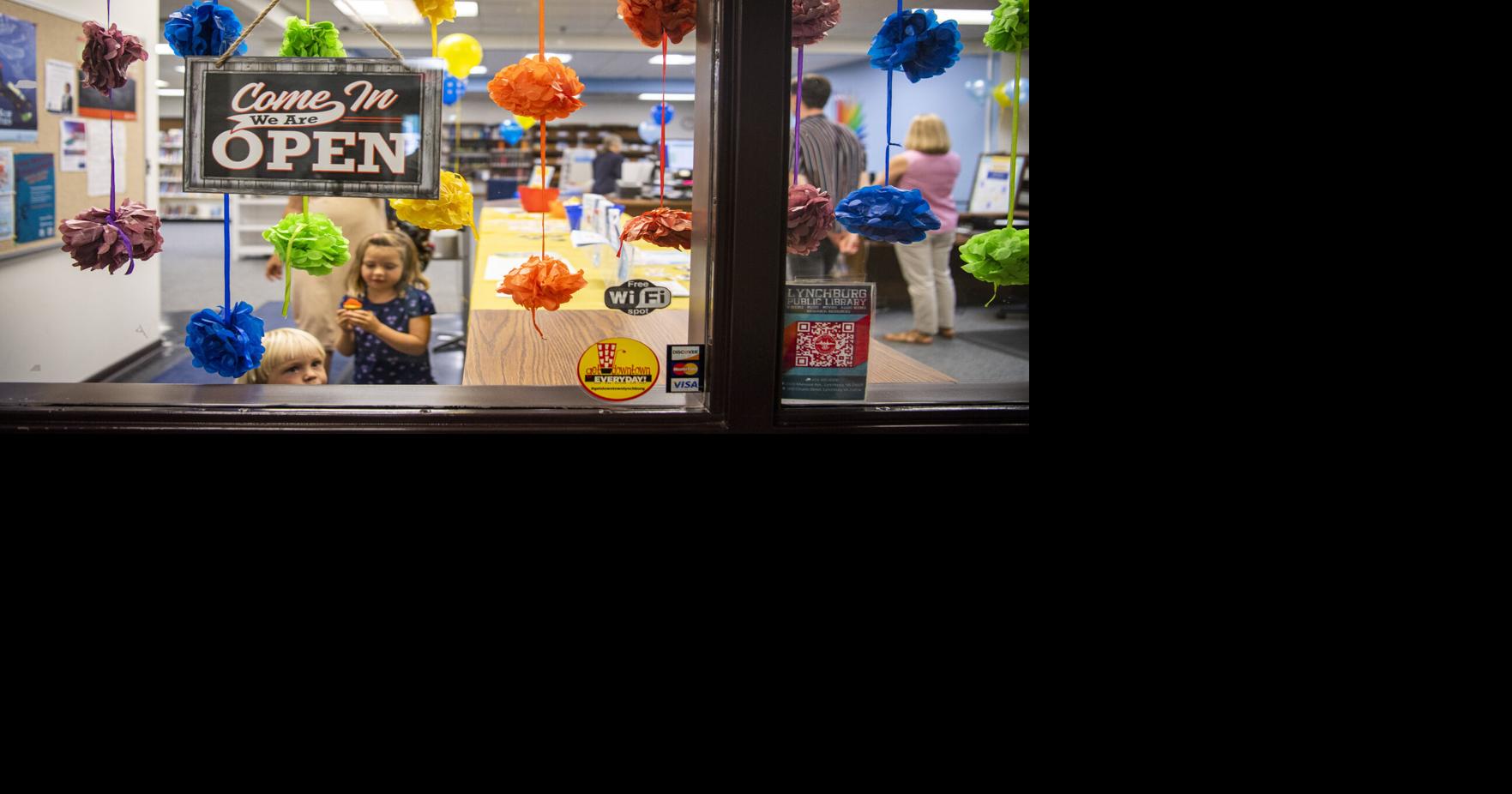 Lynchburg Public Library's downtown branch reopens