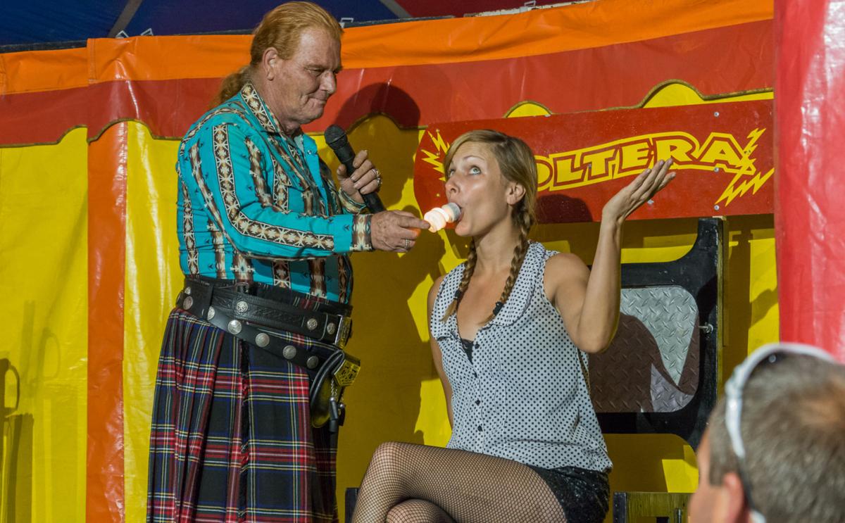 Tessa Fontaine chronicles months spent traveling as 'The Electric Woman ...