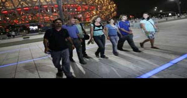 Missionaries proselytize at the Olympics