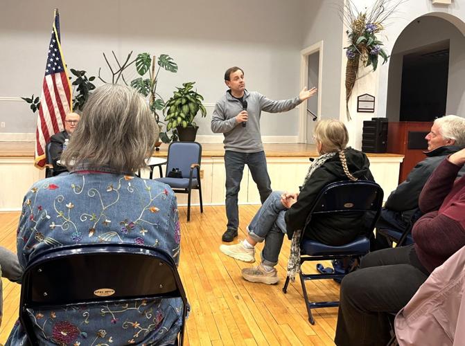 Tom Perriello makes pitch to represent Nelson County again