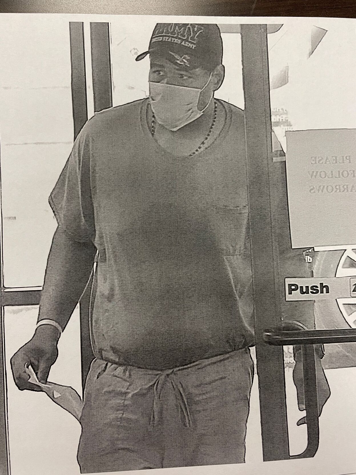 Police seek suspect after robbery at Wards Road Bank of America