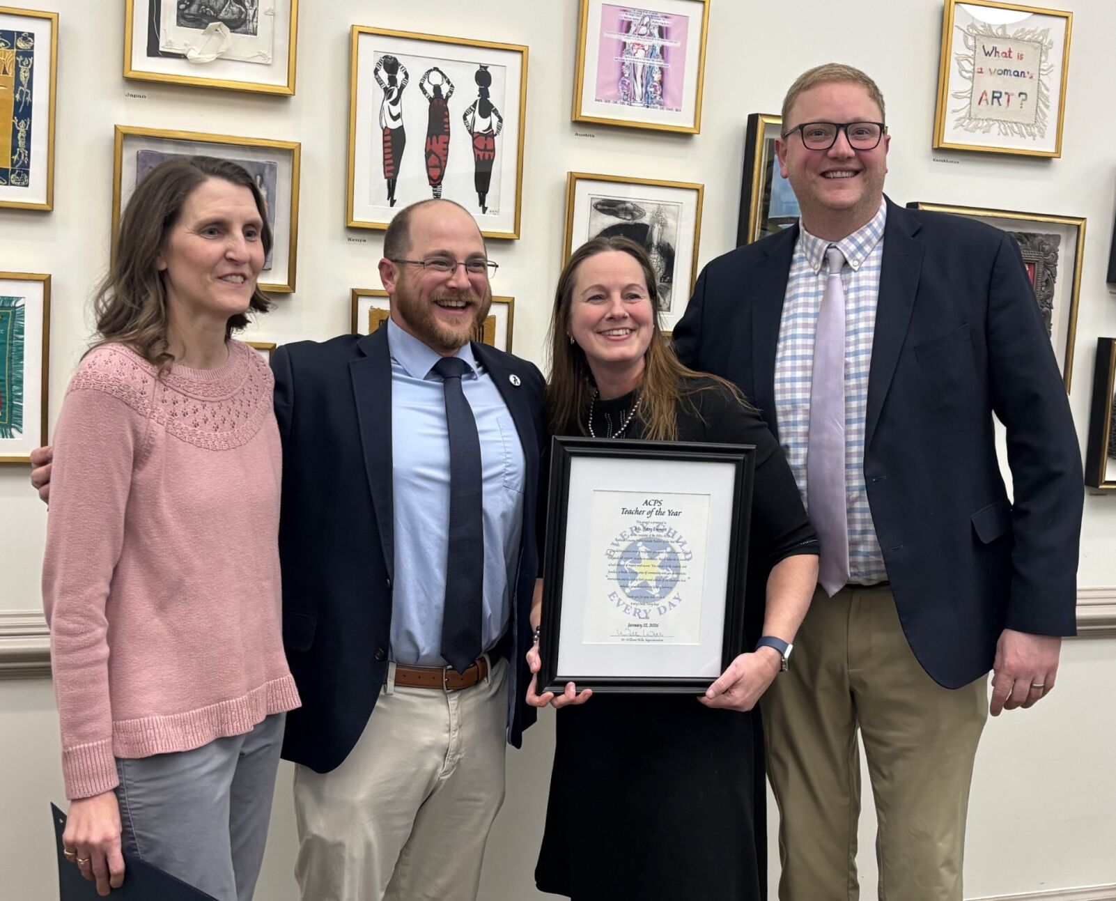 Amherst theater's Patricia Emmert named teacher of the year