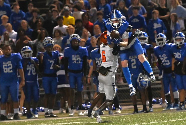 E.C. Glass receiver thankful to be alive