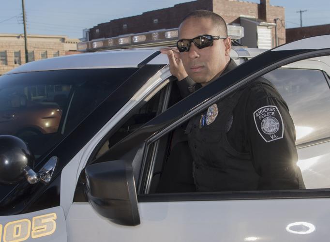 Dante Robinson named Amherst police department's first Officer of the Year