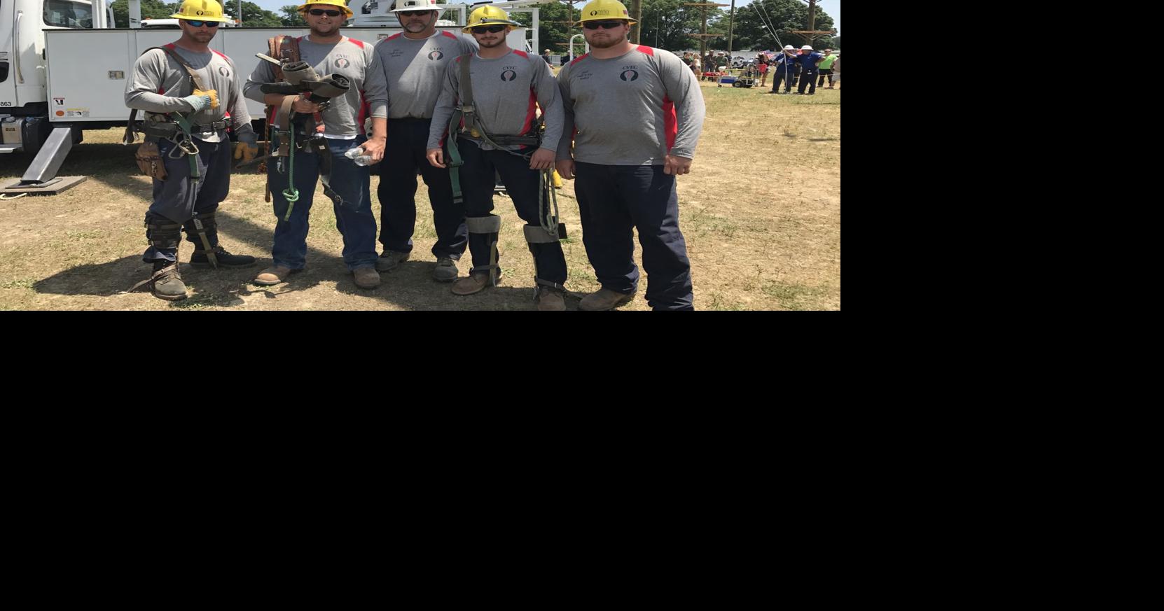 Electric Co-op lineman take part in regional rodeo