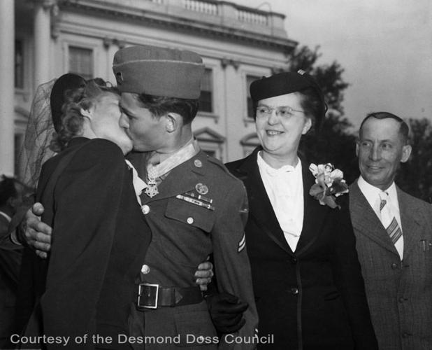 Two new markers honor hometown hero Desmond Doss in Lynchburg