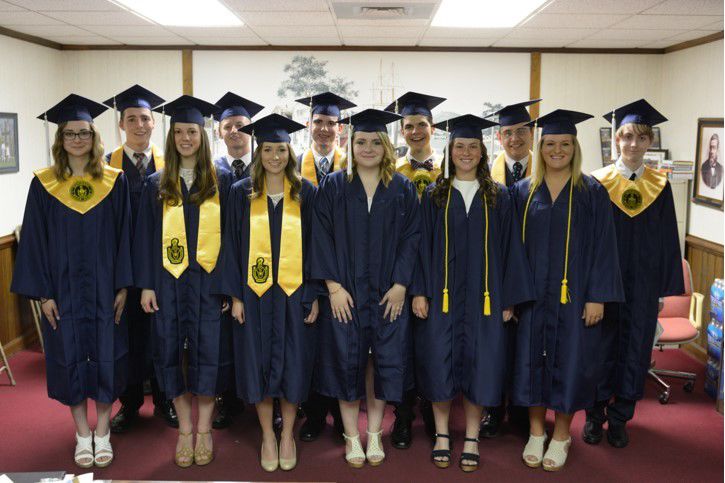 Temple Christian School celebrates a dozen graduates