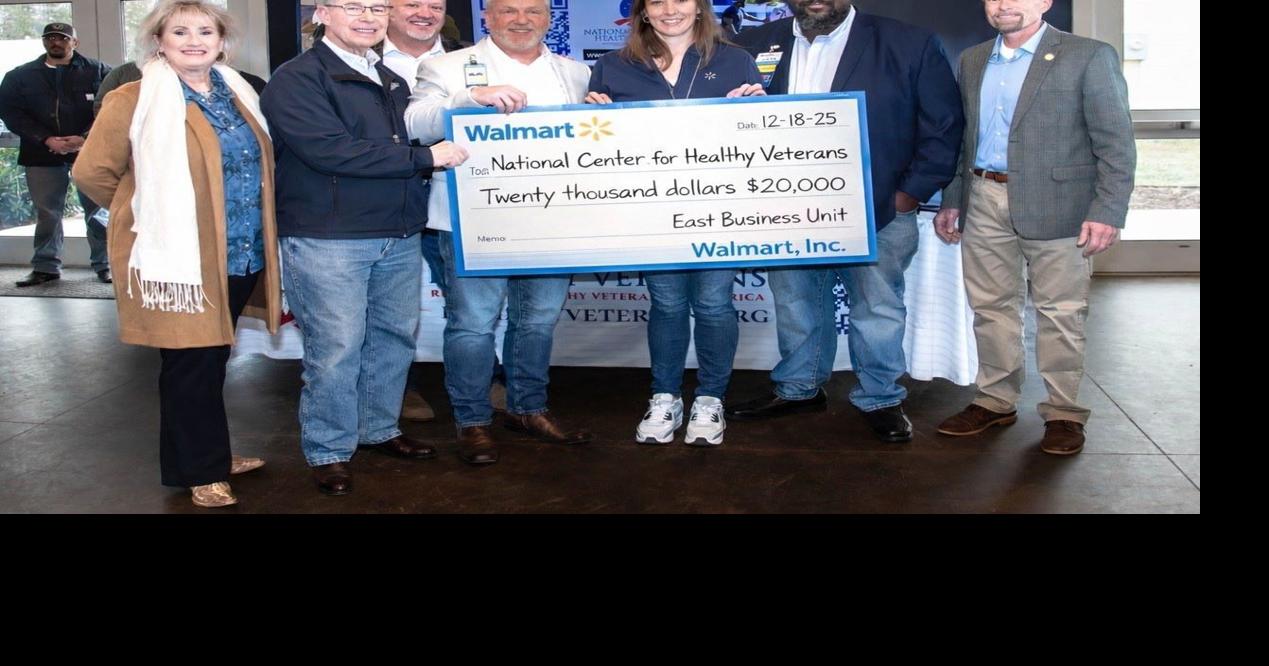 Walmart honors late employee with donation to Valor Farm