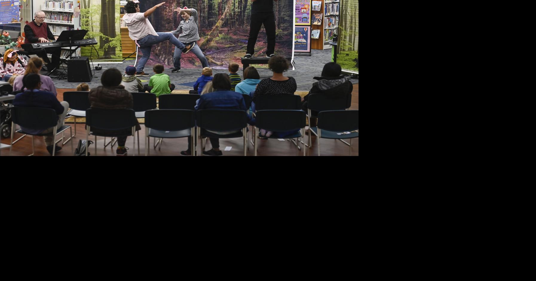 Fairy tale performance: Artists entertain at Bedford Library