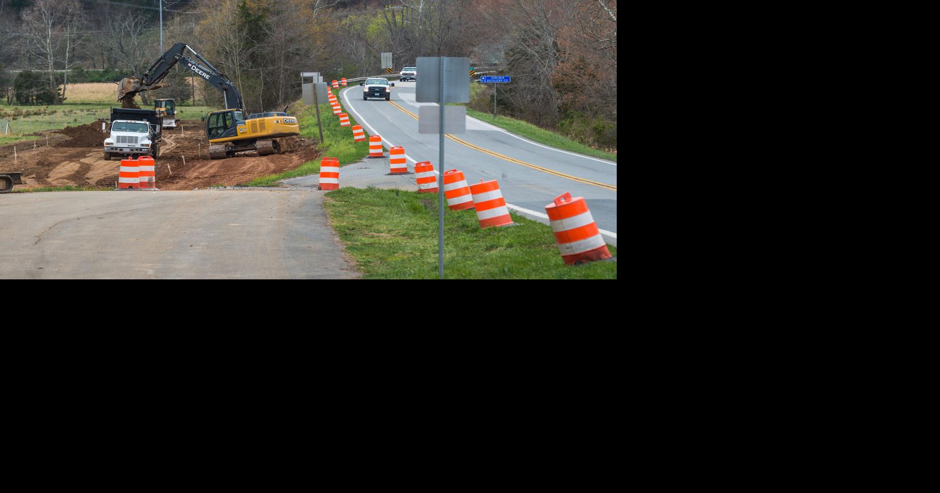VDOT construction projects underway along Virginia 151