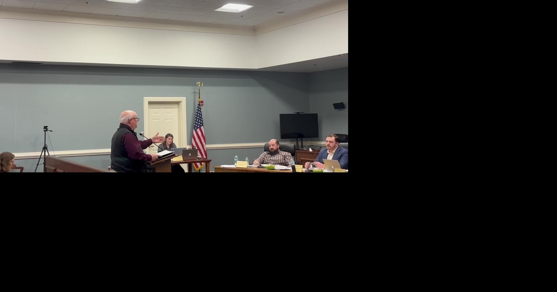 VDOT residency administrator Robert Brown on roundabout on VA 151 ...