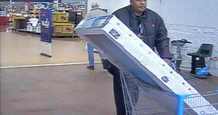 Police seek suspect in Wal-Mart theft