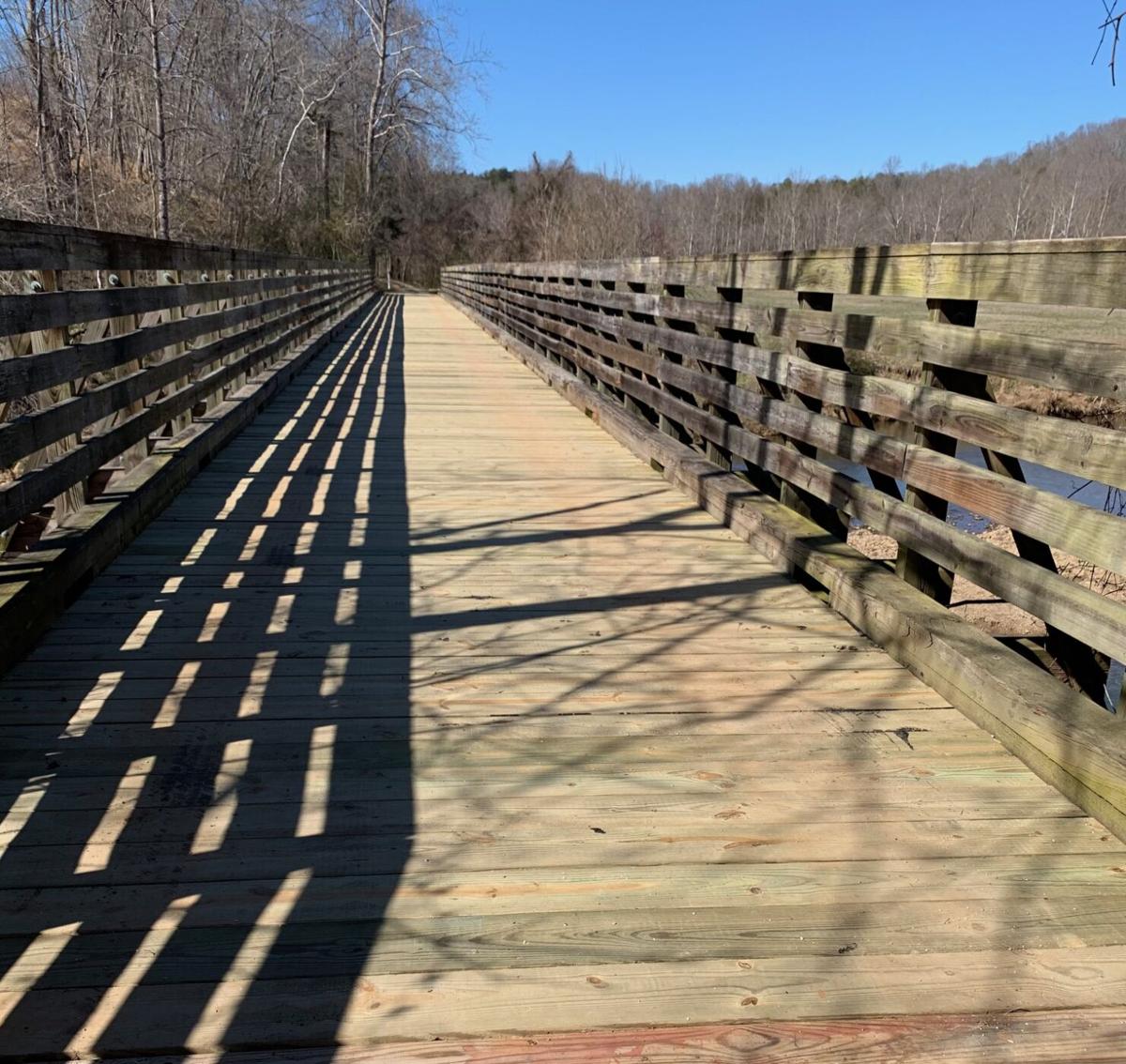 Renovations completed on the Tye River bridge at railway trail