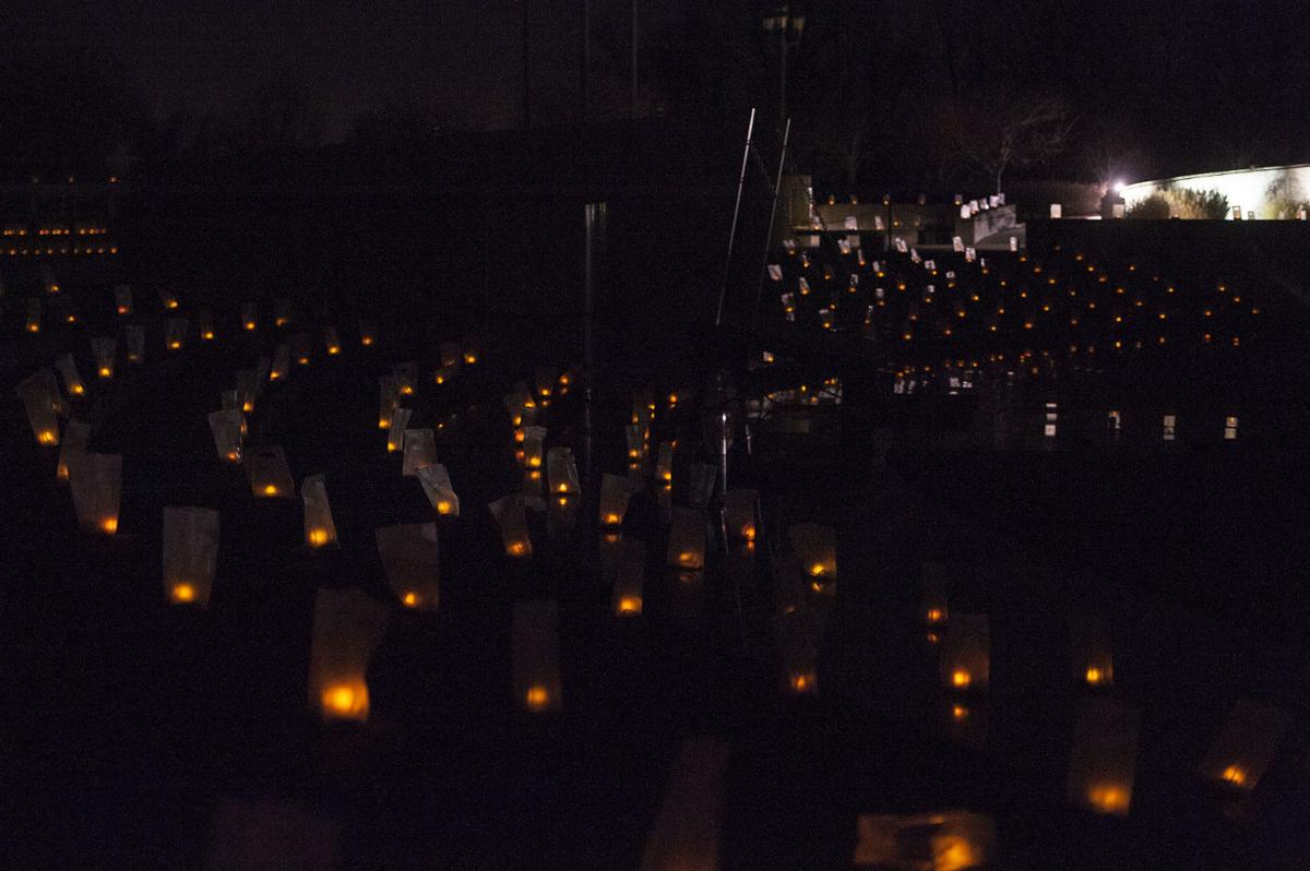 D-Day memorial luminaries honor fallen heroes