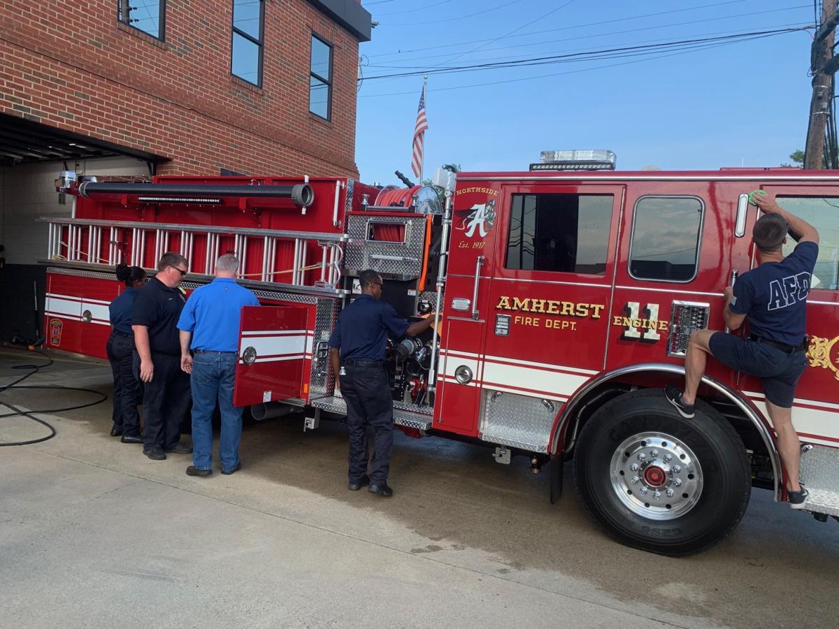 Amherst Fire Department celebrates arrival of new engine | Latest ...