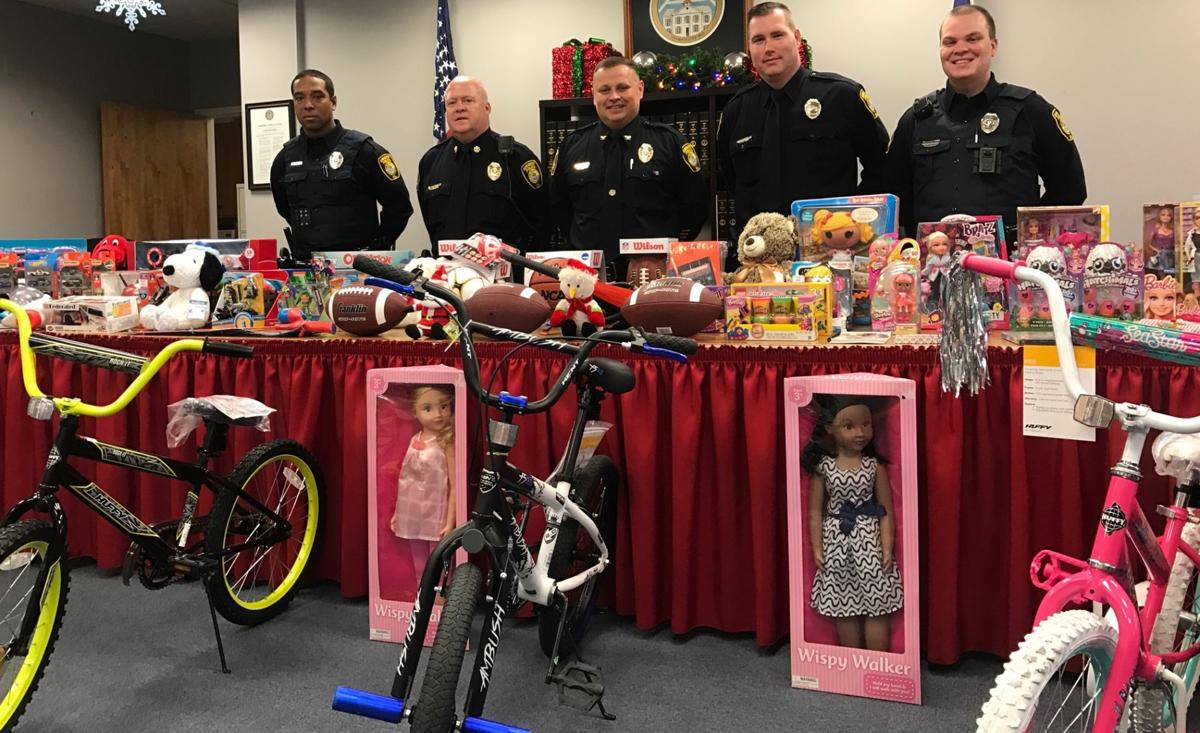 Amherst police department celebrates first Christmas toy drive