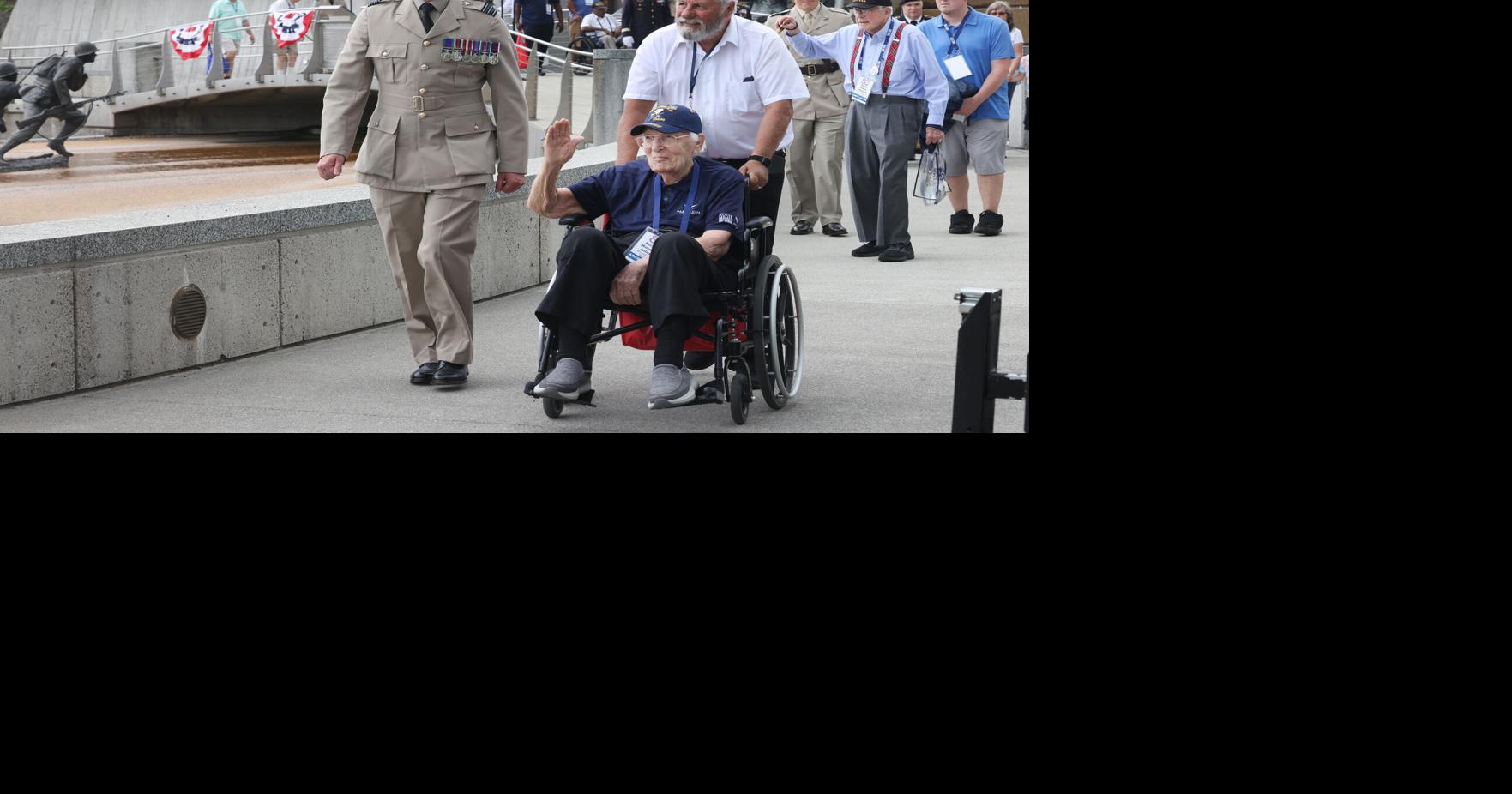 Thousands turn out for National D-Day Memorial celebration