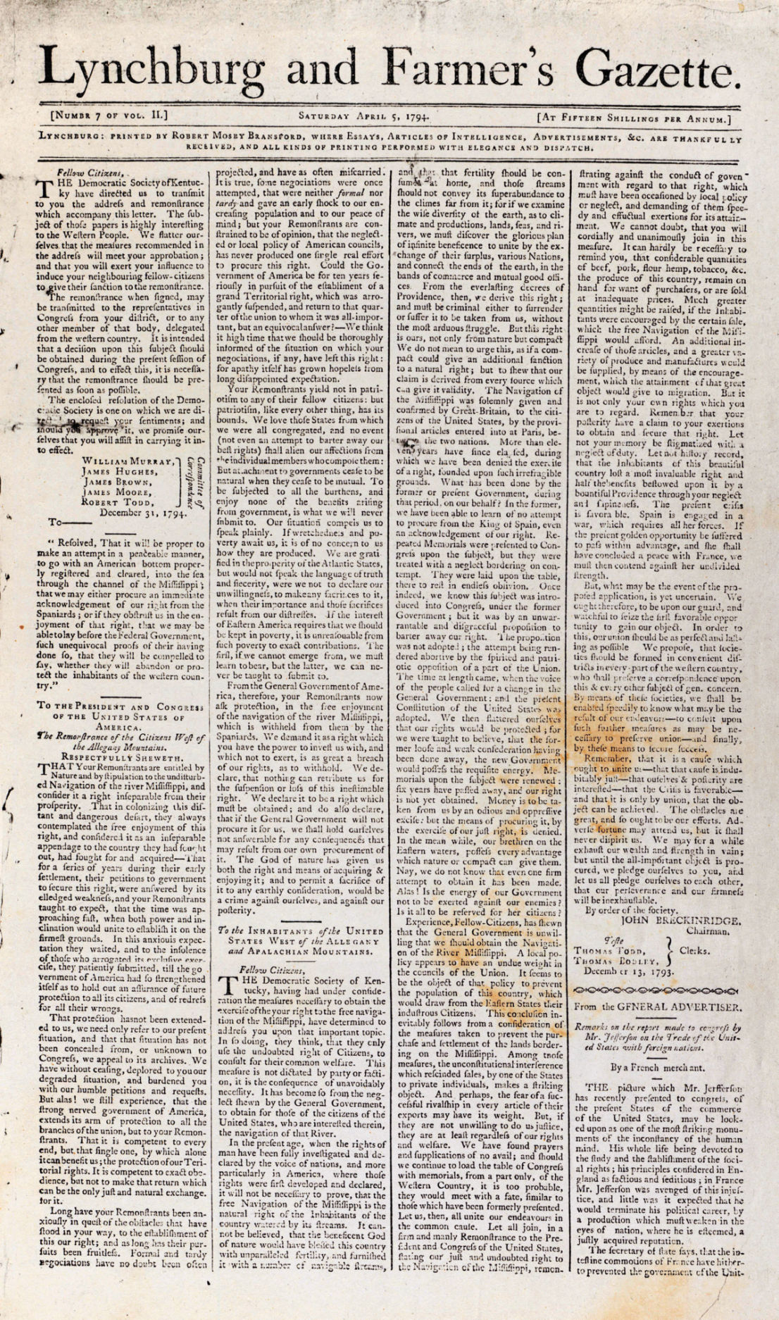 Front Pages Through the Years | Local News | newsadvance.com