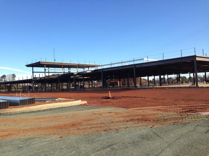 Steel framing of Centra’s new Gretna facility nearly complete