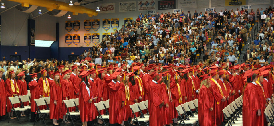 Tunstall graduation draws huge crowd