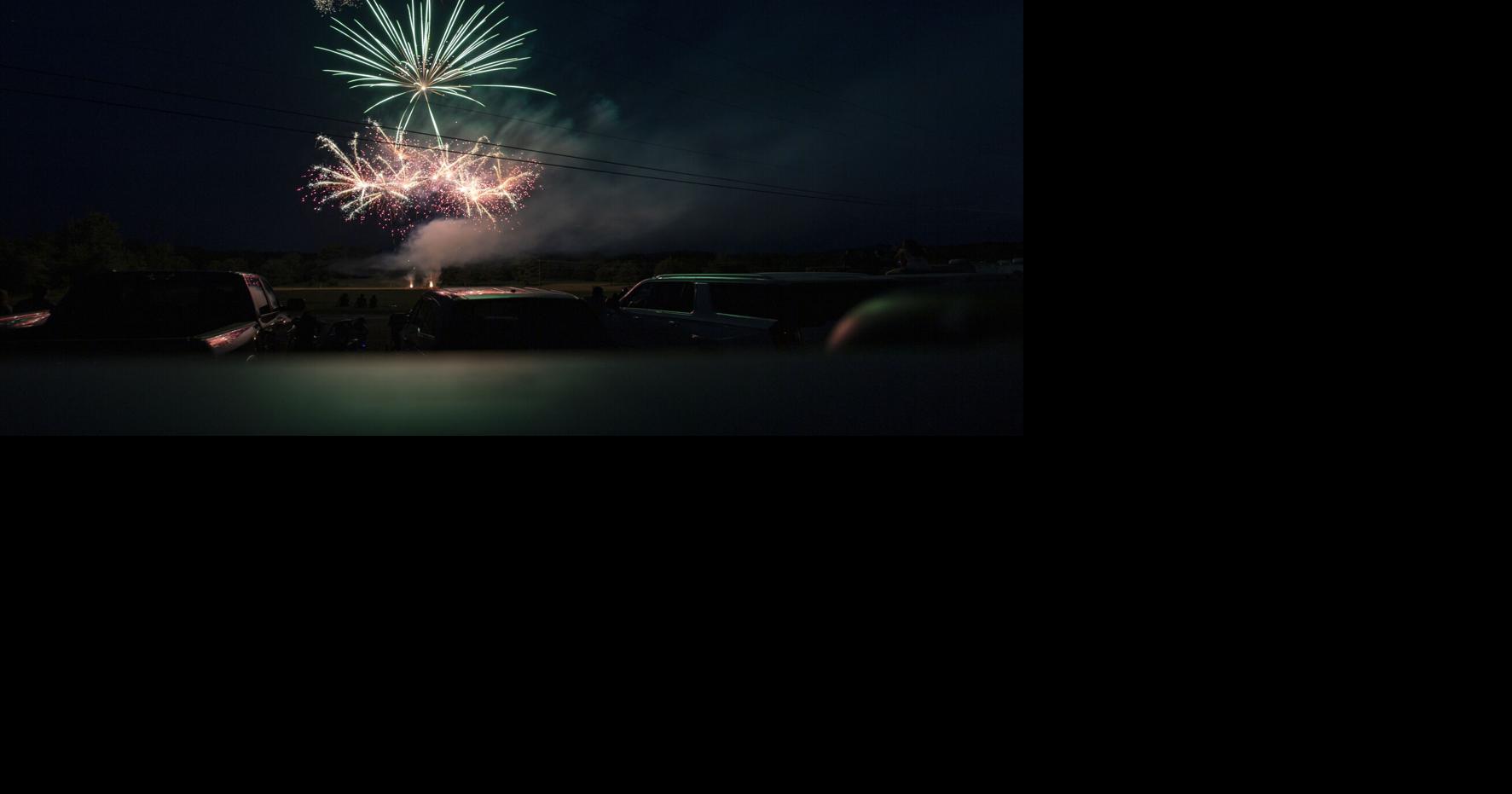 Fireworks light up Winton Farm in Amherst