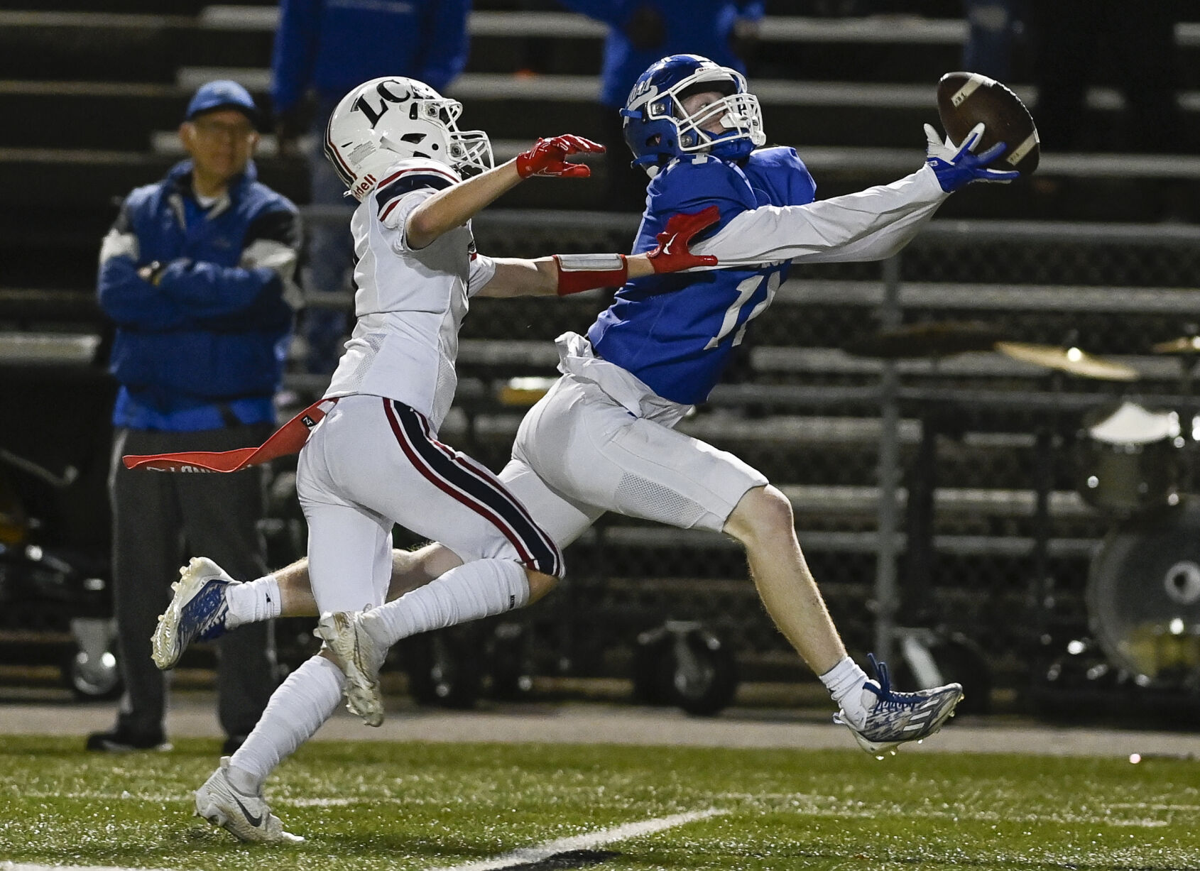 E.C. Glass receiver thankful to be alive