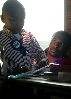 Danville native Justin Ferrell works to break his family's cycle