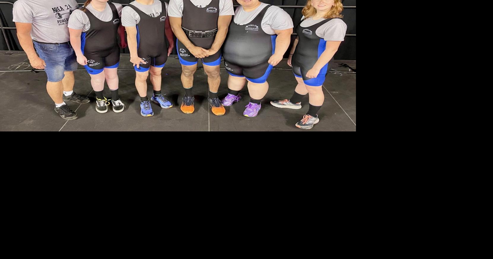 Area 24 Special Olympics powerlifting team wins big in state games