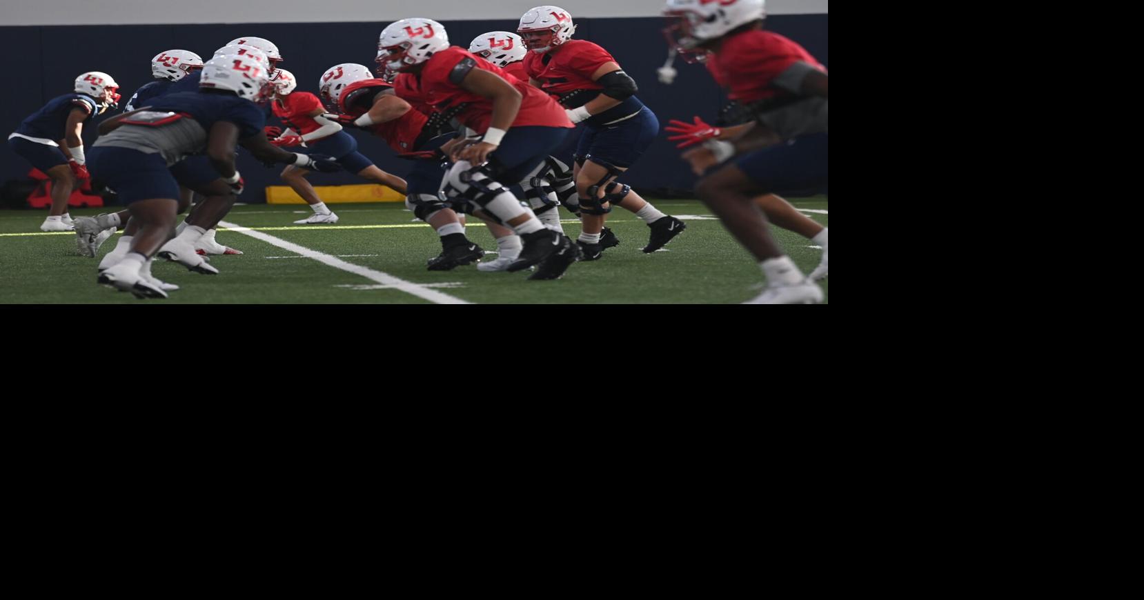 Liberty offensive line working to become 'hard-working, dirty, gritty ...