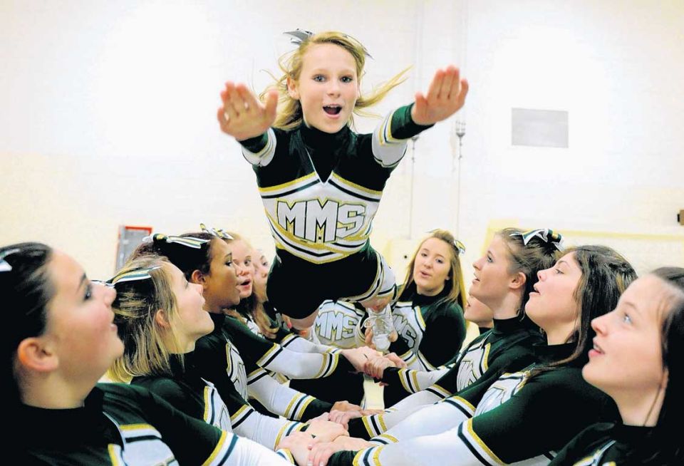 Monelison Middle cheerleaders creating a winning tradition