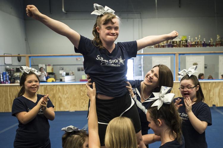 Special needs cheer team has 'absolutely changed' the lives of its members