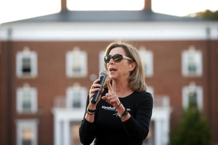 First woman to run Boston Marathon inspires girls