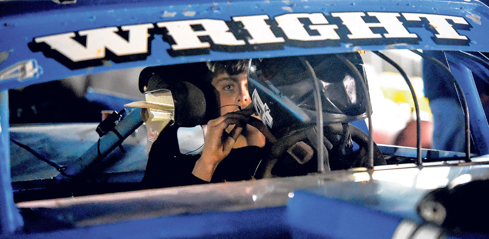 Young mud: Derek Wright turning heads