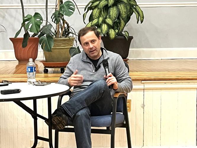 Tom Perriello makes pitch to represent Nelson County again