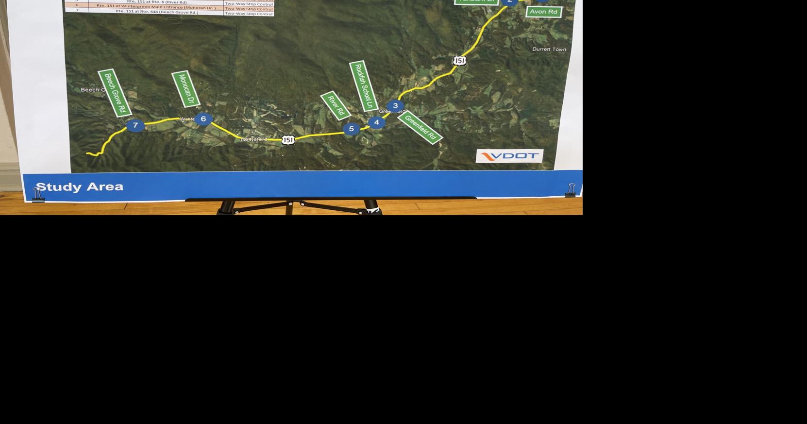 VDOT hears from public on Virginia 151 study