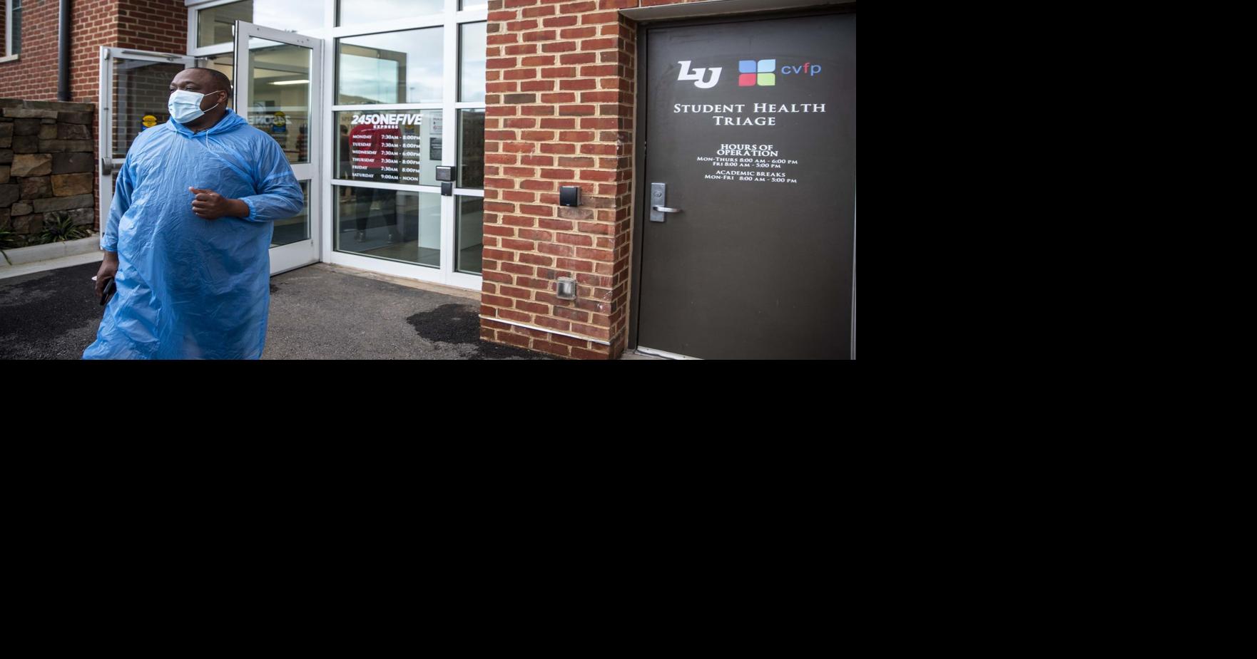 Photos: Liberty University student health triage center