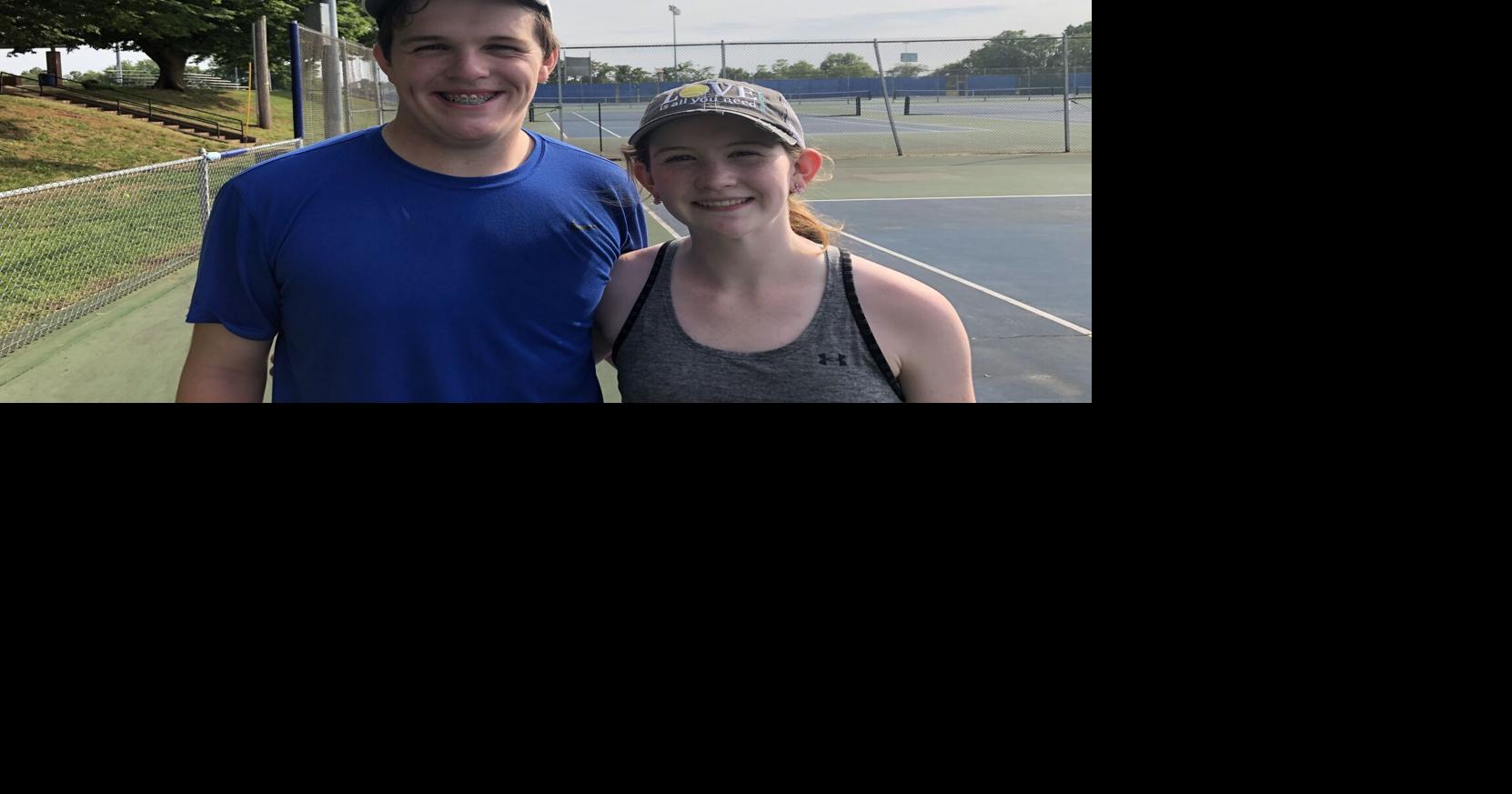High School Tennis: Megan and Spencer Knight advance to region singles ...