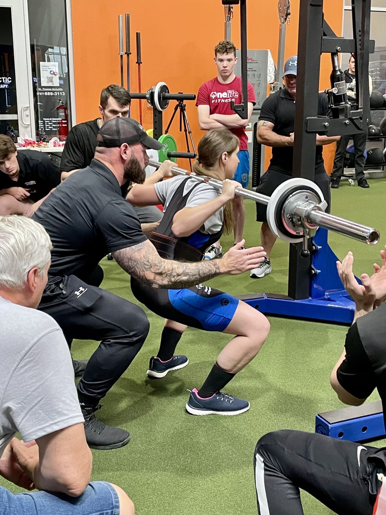 Amherst Special Olympics competes in powerlifting event