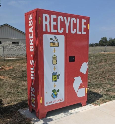 BRWA grease takeback cabinet protects environment